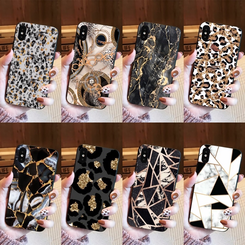 Jual Case hp motif elegan mewah gold leopard marbel tersedia untuk ...