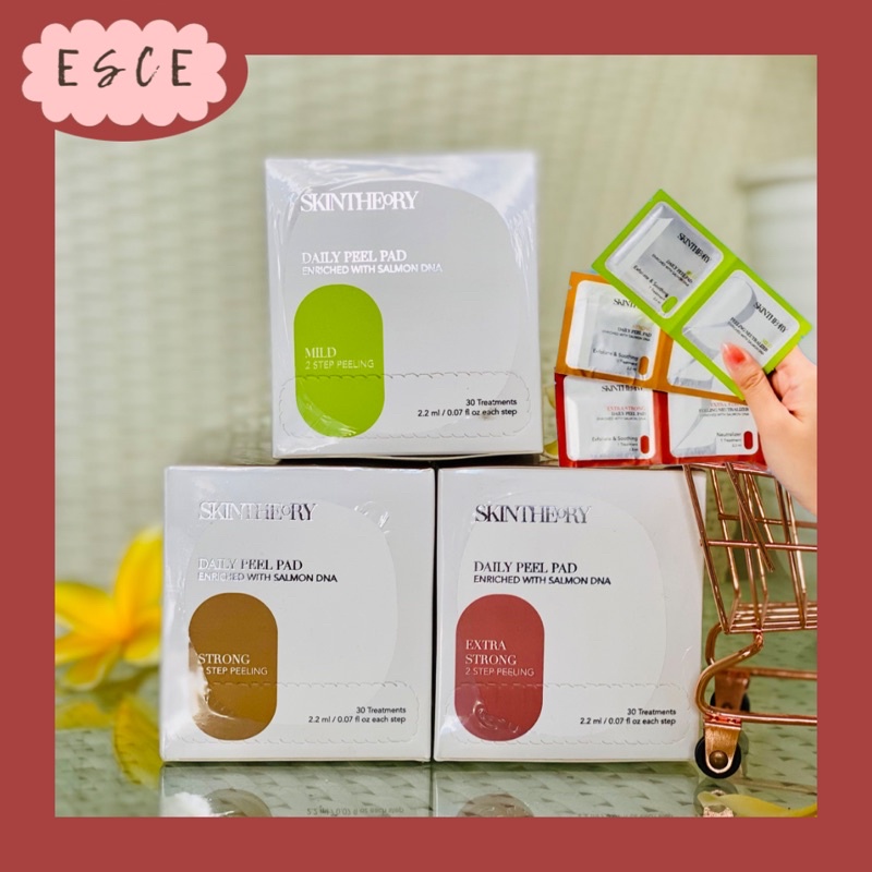 Jual ESCE SKINTHEORY DAILY PEEL PAD MILD / STRONG / EXTRA STRONG ...