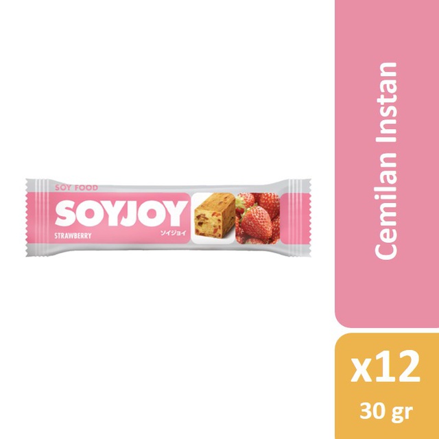 Jual Soyjoy All Varian (1 Box Isi 12 Pcs) Soyjoy Almond Chocolate, Soyjoy Raisin Almond, Soyjoy ...
