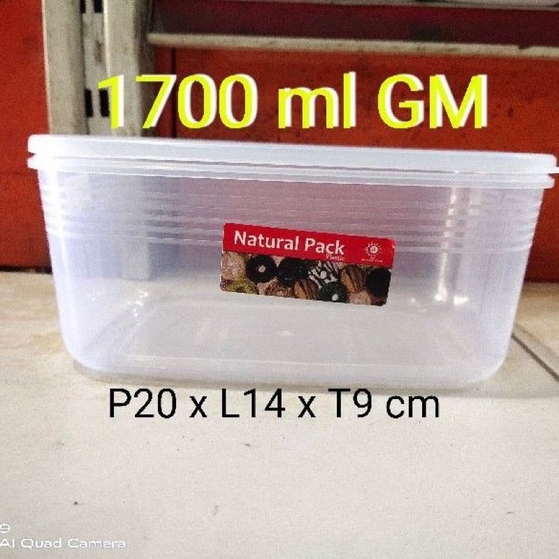 Jual Toples Natural Pack 1700 ml | Shopee Indonesia