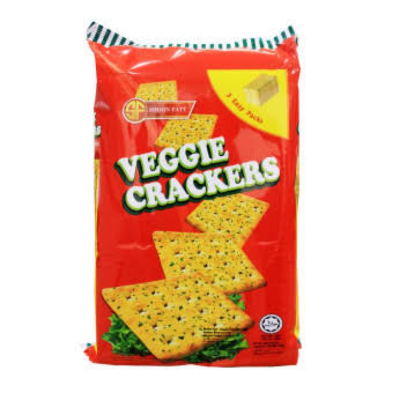 Jual SHOON FATT VEGGIE Crackers biskuit sayuran Malaysia 360 gram ...