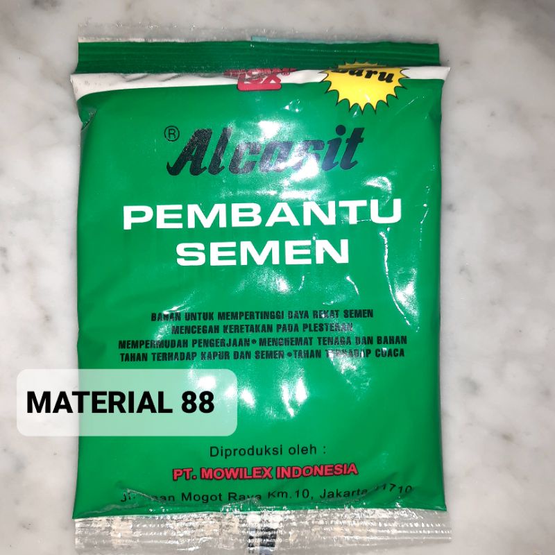 Jual Mowilex ALCASIT Bahan Tambahan Semen dan Gypsum BC1000 50 gram ...