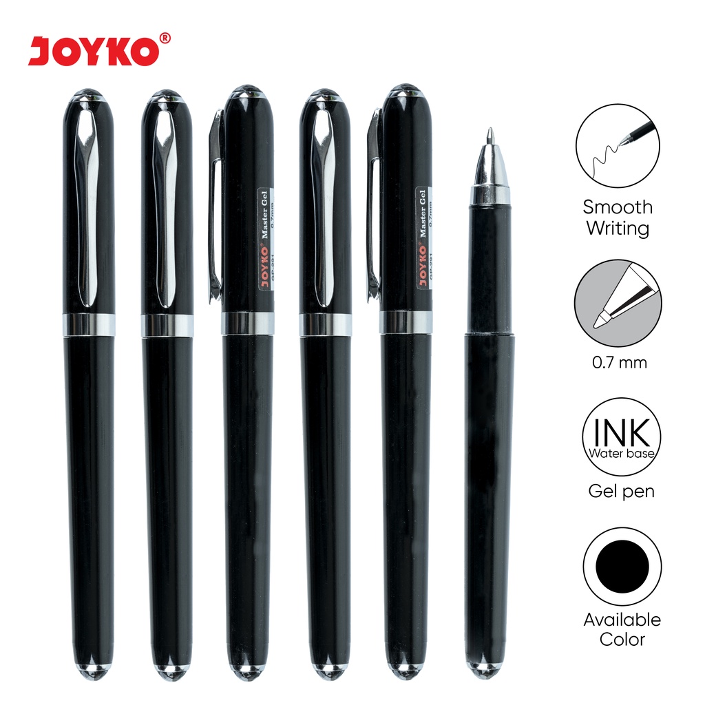 Jual Gel Pen Pulpen Pena Joyko GP-291 Master Gel 0.7 mm | Shopee Indonesia