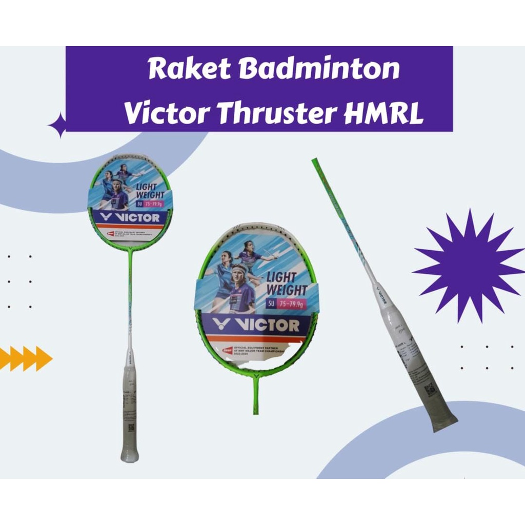 Jual Raket Badminton Victor Thruster HMRL Original Raket Victor ORI ...