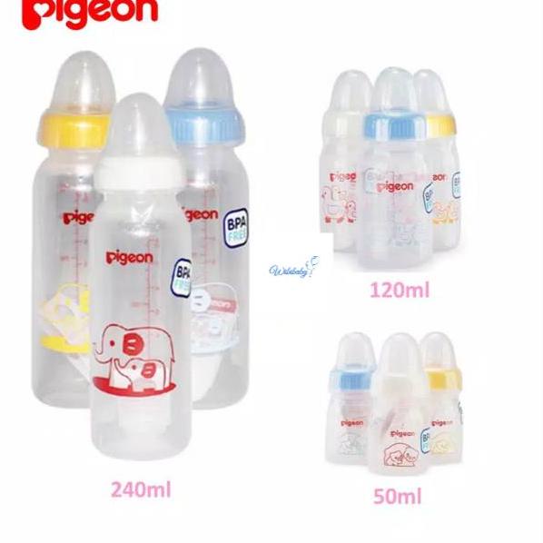 Jual Pigeon Baby Botol Susu Standard Assort 50ml / 120ml / 240ml CAN ...