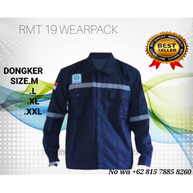 Jual BORDIR NAMA, BAJU WEARPACK SAFETY K3 ATASAN BAJU PROYEK KERJA ...