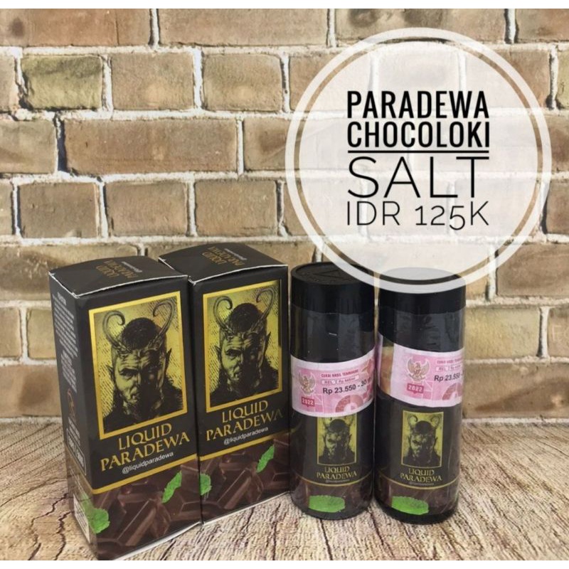 Jual Paradewa Chocoloki Salt 30ml 30mg by Rcraft | Shopee Indonesia