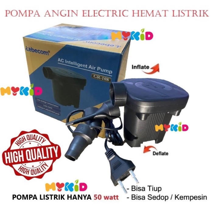 Jual Pompa Angin Pompa Elektrik / Pompa Listrik / Pompa Vacuum Lebecom | Shopee Indonesia