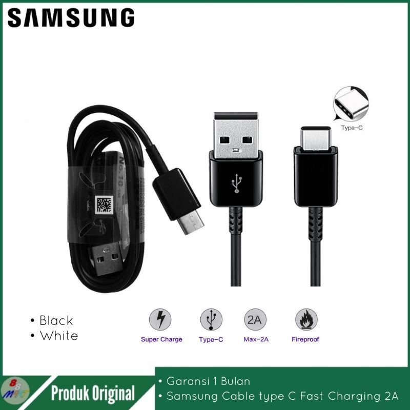 Jual Kabel Casan Samsung Type C Fast Charging Kabel Data Cable Samsung ...