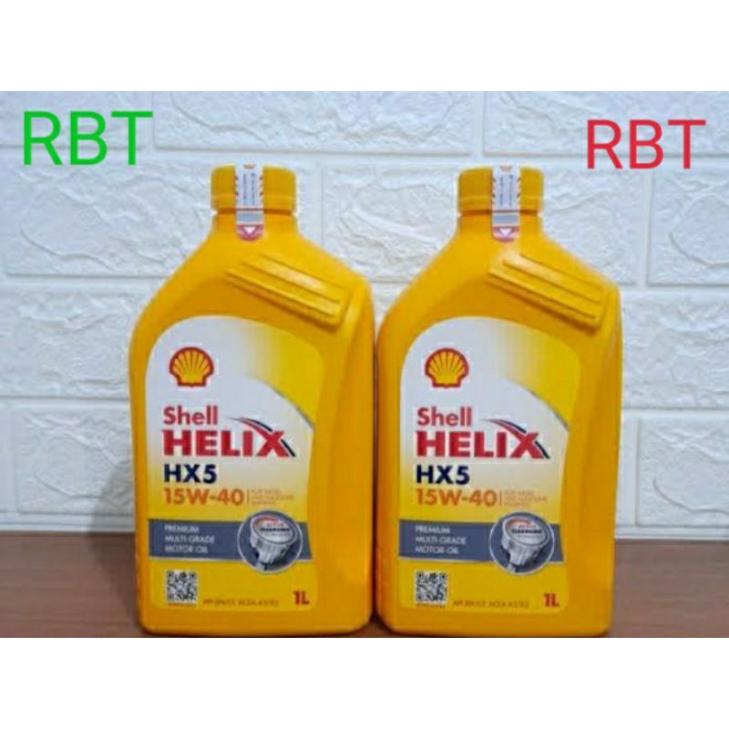 Jual oli shell helix HX5.15W-40.Origina barcode untuk motor/mobil ...
