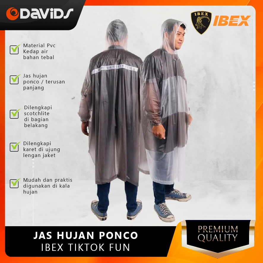 Jual Jas Hujan Ponco Lengan Batman Jaz Ujan Dewasa Jass Pria Tiktok Fun | Shopee Indonesia