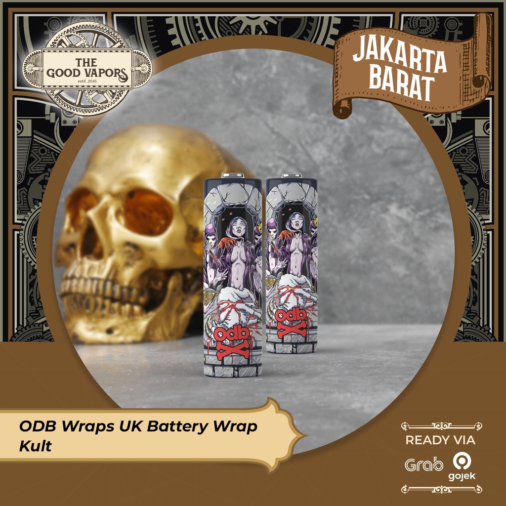 Jual ODB Wraps Kult Battery Wrap Authentic UK | Shopee Indonesia