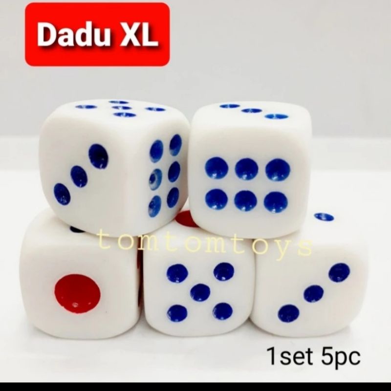 Jual DADU XL dan dadu L mainan dadu dice ukuran besar | Shopee Indonesia