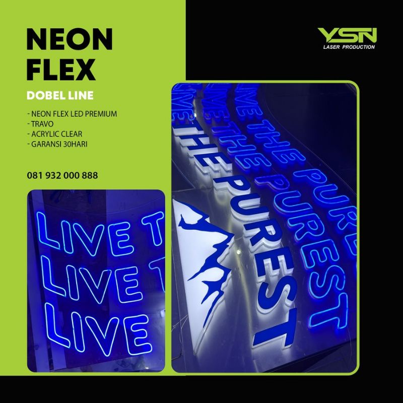 Jual Neon Flex LED I Double Line I Neon Flex Custom LED I Neon Flex ...