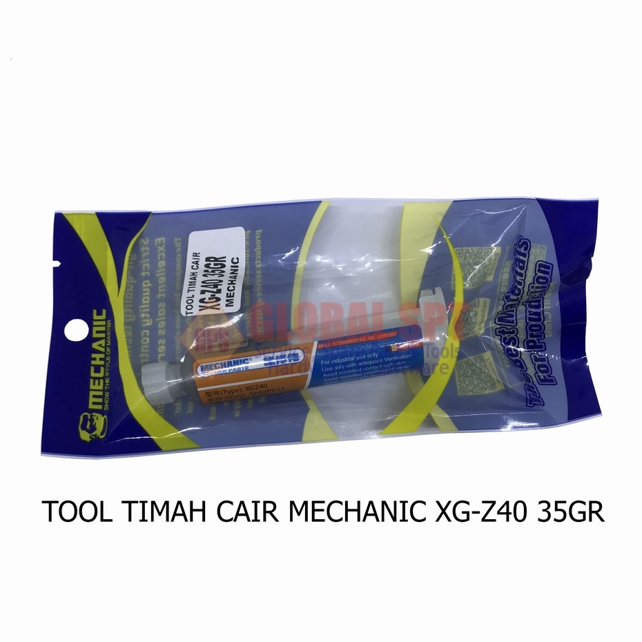 Jual TOOL TIMAH CAIR MECHANIC XG-Z40 35GR | Shopee Indonesia