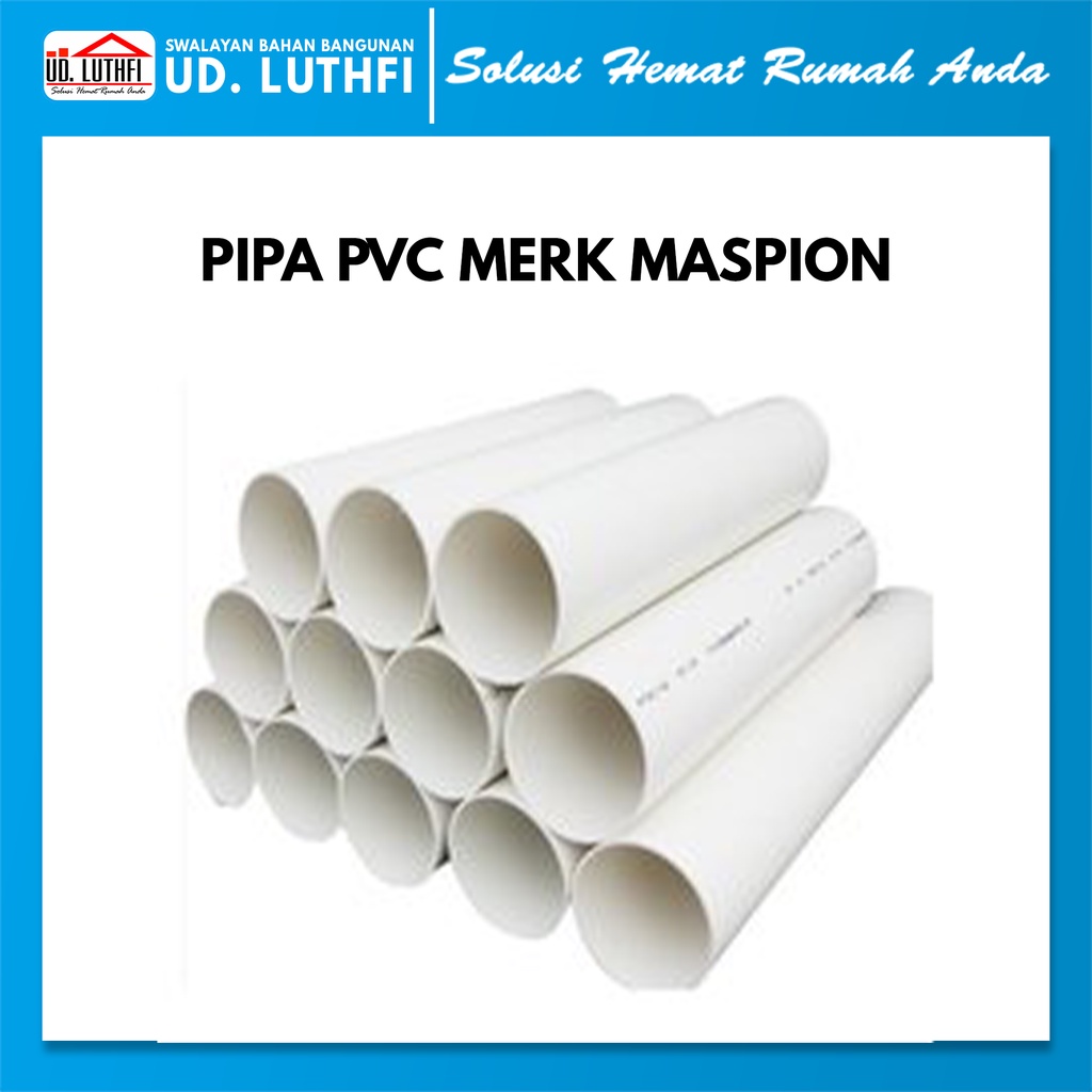 Jual Pipa PVC 3" Putih & Abu Maspion / Pipa Maspion D 3" Putih & Abu ...