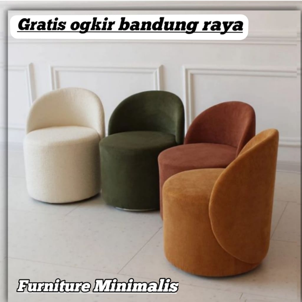Jual SOFA STOOL AESTETIC, Puff, Stool Minimalis Storage type Ottoman ...