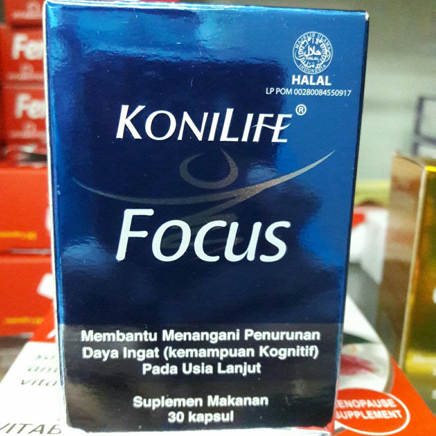 Jual konilife focus 30 kapsul | Shopee Indonesia