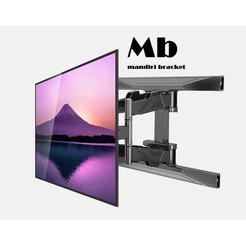Jual North bayou nb-p6 Bracket Braket Breket TV 45 "-75inch, TV LCD LED Bracket TV Swivel NB P6 ...