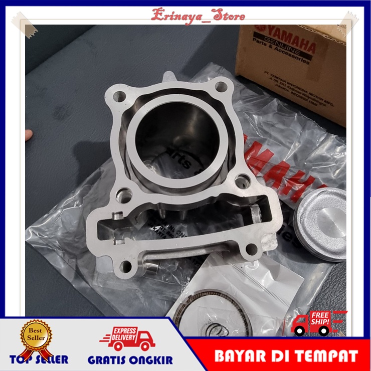 Jual ORIGINAL YGP Silinder Blok Cylinder Block Seher Piston Head Motor Yamaha Vixion Old 3C1 ...