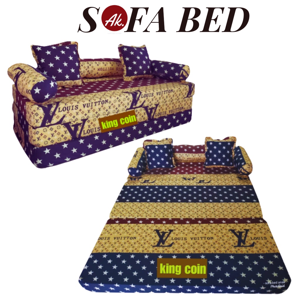 Jual Sofa Bed Kursi Tamu Minimalis Kasur Karakter Sofabed Murah Furniture Sofa Lipat Lantai Busa ...
