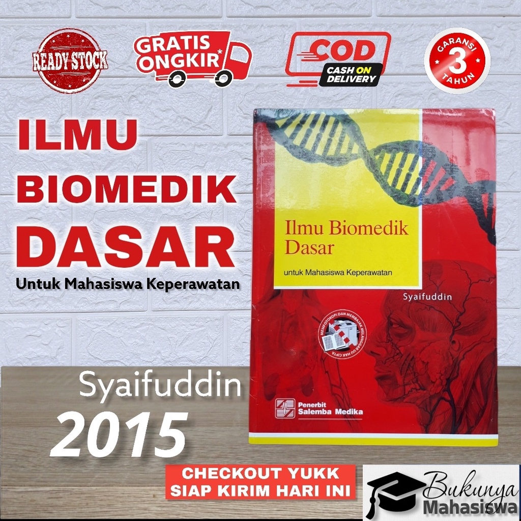 Jual ILMU BIOMEDIK DASAR - SYAIFUDDIN - ANATOMI FISIOLOGI MANUSIA SDKI SIKI SLKI NANDA NIC NOC ...