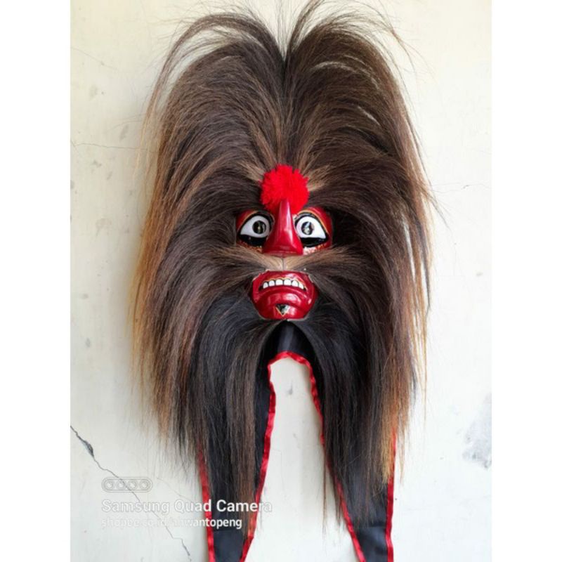 Jual ganongan dewasa spesial rambut sintetis reog jaranan | Shopee ...