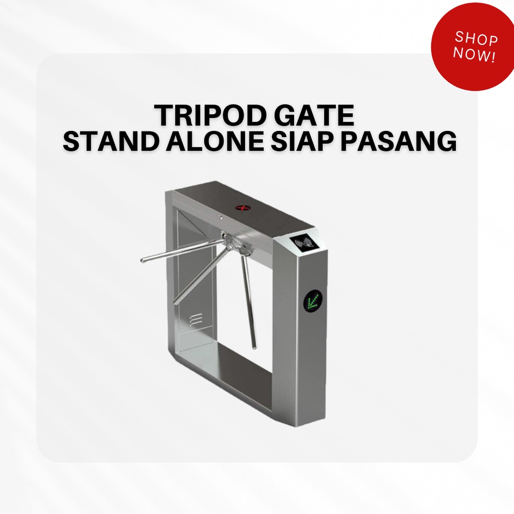 Jual Instalasi Tripod Gate Turnstile Stand Alone | Shopee Indonesia
