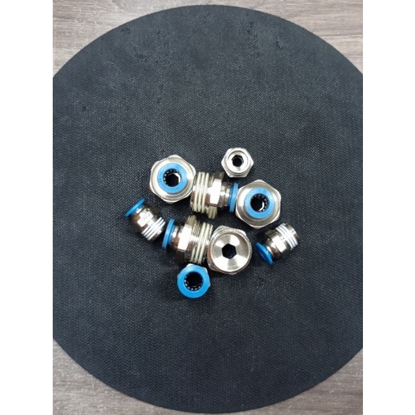 Jual MPC 6-M5 fitting lurus pneumatic selang 6mm drat M5 / PC 6-M5 ...