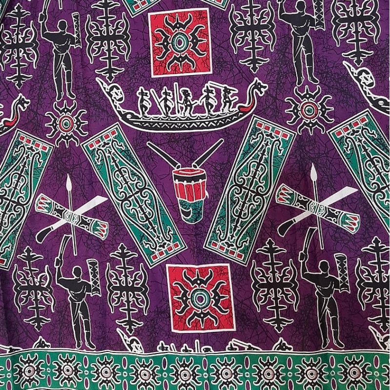 Jual Bahan Batik cakalele Pattimura / Katun Primisima / Banyak Warna ...