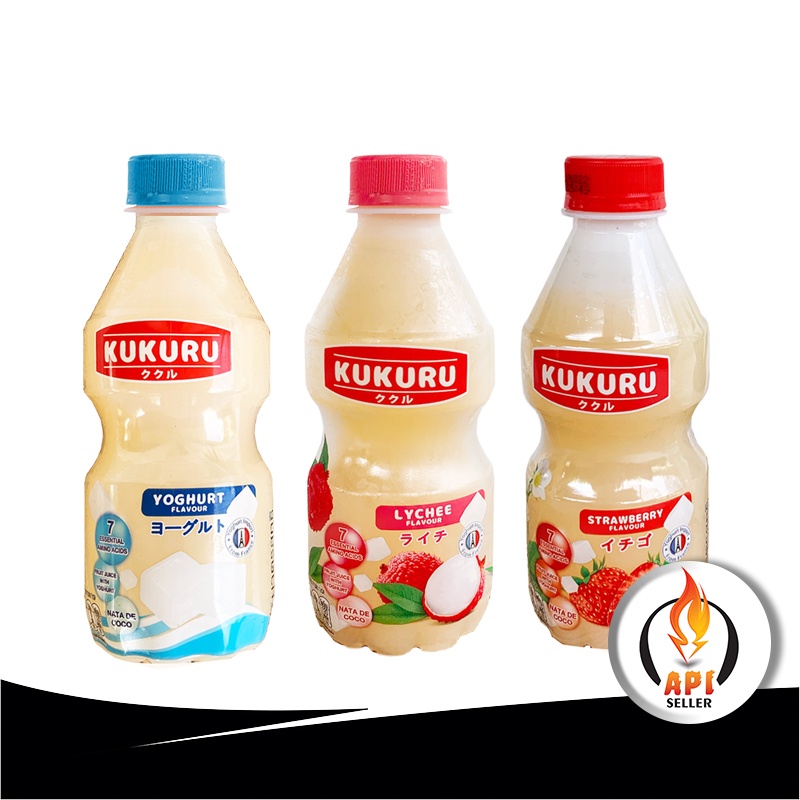 Jual KUKURU YOGHURT WITH NATA DE COCO 280ml | Shopee Indonesia