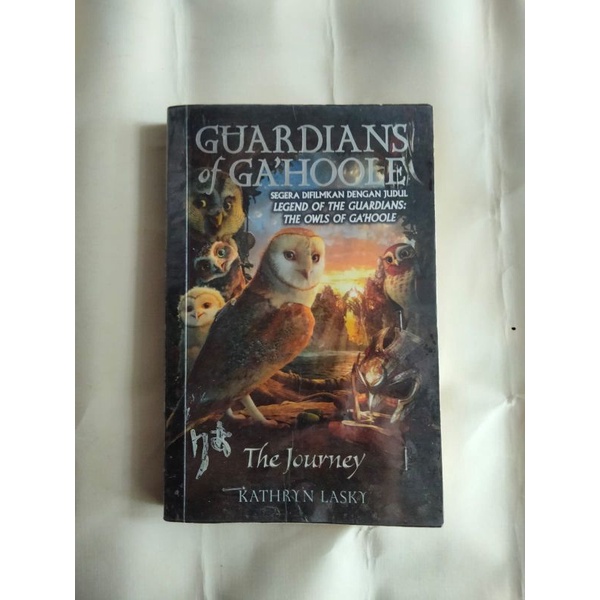 Jual Novel GUARDIANS OF GA'HOOLE "THE JOURNEY" (ORIGINAL) | Shopee ...