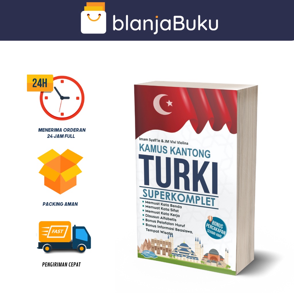 Jual Kamus Kantong Bahasa Turki Superkomplet - Charissa Publisher ...