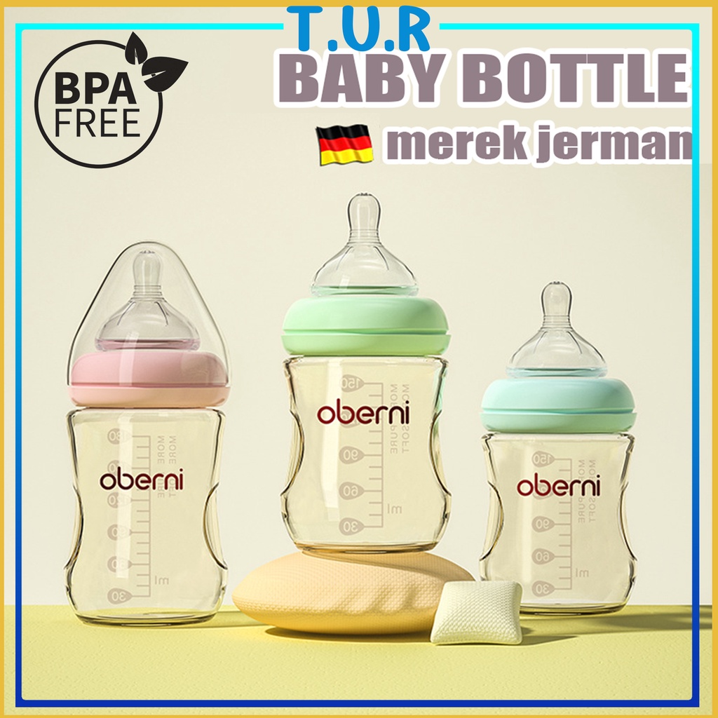 Jual Oberni Botol bayi Botol Susu Keperawatan PPSU Bayi Baru Lahir Feeding Bottle Anti Jatuh dan ...