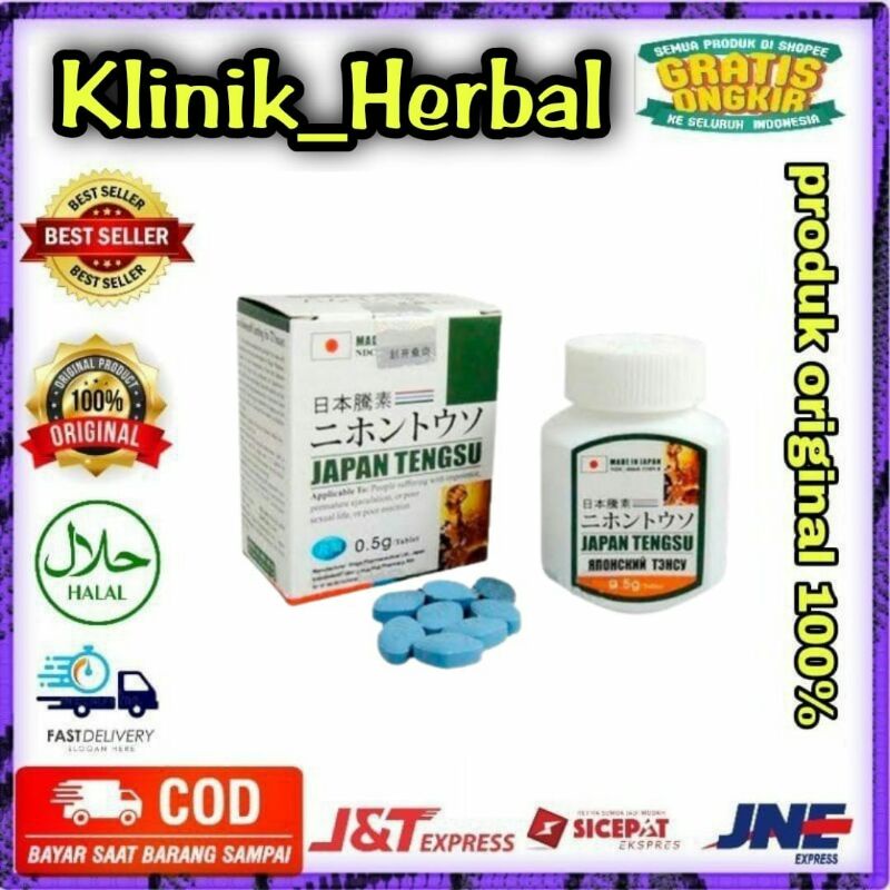 Jual JAPAN TENGSU ORIGINAL OBAT KUAT PRIA PERKASA PIL BIRU TAHAN LAMA ...