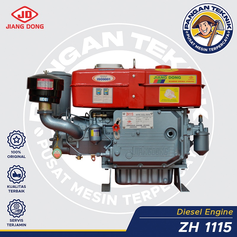 Jual MESIN DIESEL JIANG DONG | ZH 1115 | MESIN DIESEL 24 PK | Shopee Indonesia