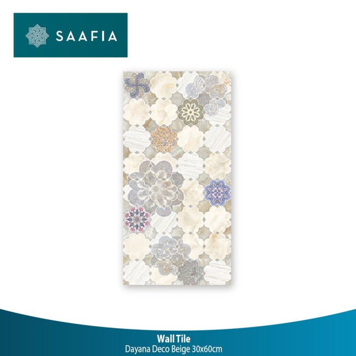 Jual KERAMIK DINDING 30X60 DAYANA DECO BEIGE GLOSSY - MULIA TILE ...