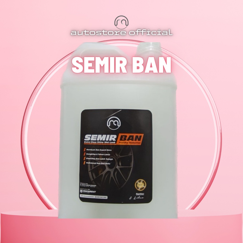 Jual SEMIR BAN RA PENGKILAP DAN PELINDUNG BAN HIGH QUALITY 5 LITER | Shopee Indonesia
