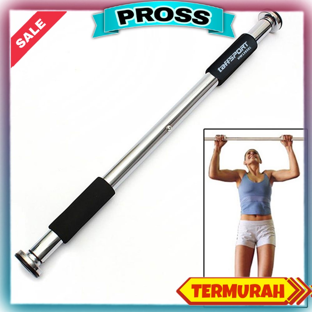 Jual Pull Up Bar Door Bar Chin Up Bar Tiang Pull Up Alat Olahraga Pintu ...