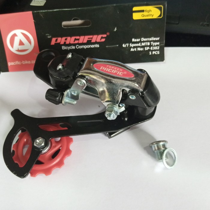 Jual RD PASIFIC 6 / 7 speed rear derraileur sepeda MTB operan gigi ...