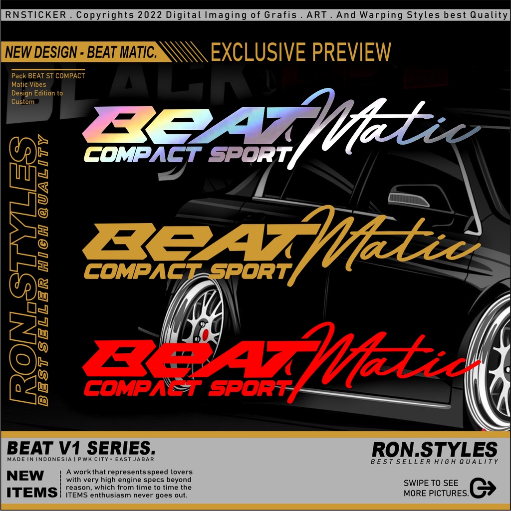 Jual CUTTING STICKER BEAT MATIC STIKER BEAT HOLOGRAM CUTTING STIKER ... Jual CUTTING STICKER BEAT MATIC STIKER BEAT HOLOGRAM CUTTING STIKER ...