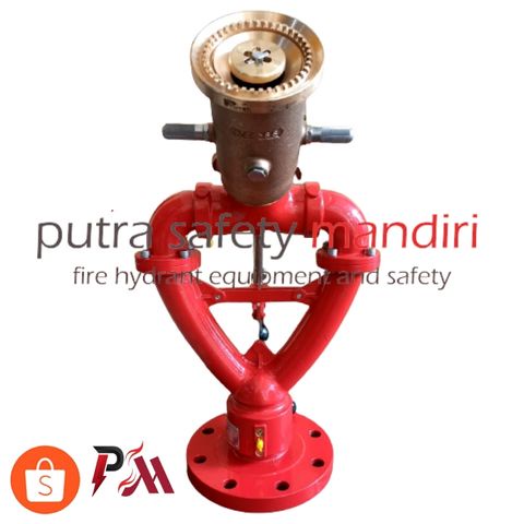 Jual FIRE MONITOR PEMADAM KEBAKARAN LOVE PROTEK TYPE 636 FLANGE 4 INCH ...