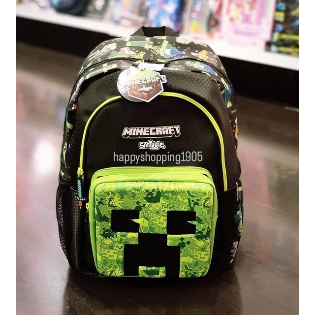 Jual Smiggle Minecraft Classic Backpack LIMITED EDITION, Smiggle ...