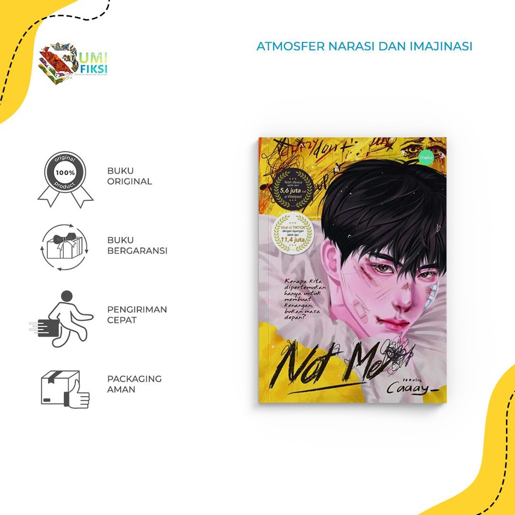Jual Buku Novel - Not Me - Caaay - Moka Media - Bumifiksi | Shopee ...