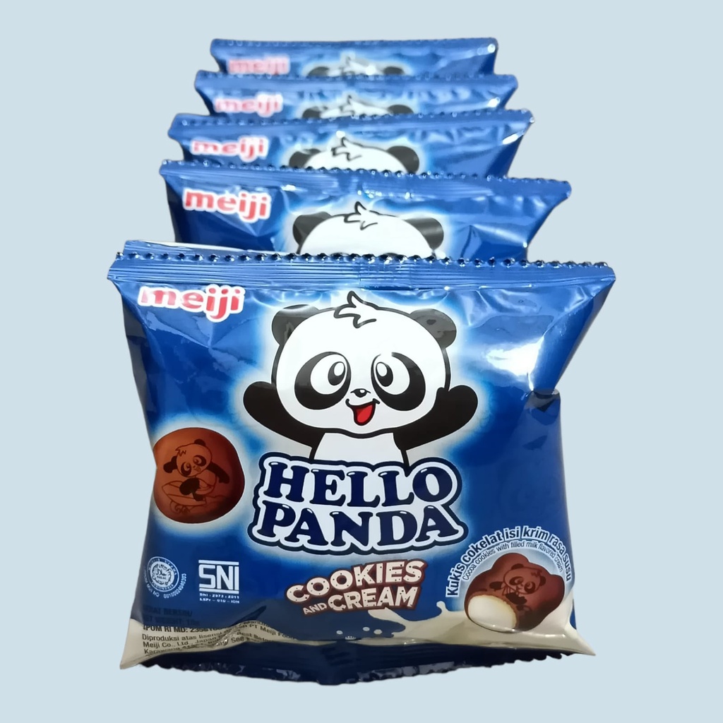 Jual Hello Panda Cookies Cream Biscuit 8gr [10 pcs/pack] | Shopee Indonesia