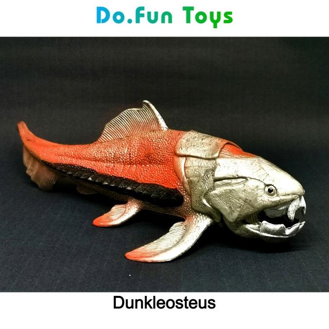 Jual Dunkleosteus Animal Figure/ Miniatur Ikan Purba Dunkleosteus ...