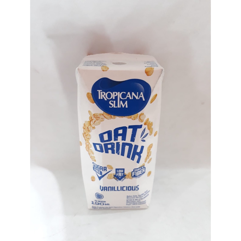 Jual TROPICANA SLIM OAT DRINK VANILICIOUS 190ML | Shopee Indonesia