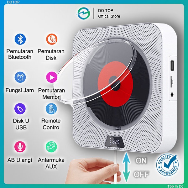Jual DOTOP Dipasang di Dinding CD Music Player K-POP STYLE Bluetooth ...