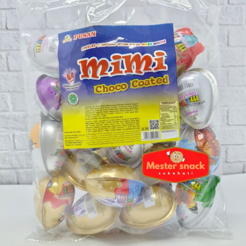 Jual Pusan Mimi Choco Coated (Egg Chocolate Princess) | Shopee Indonesia