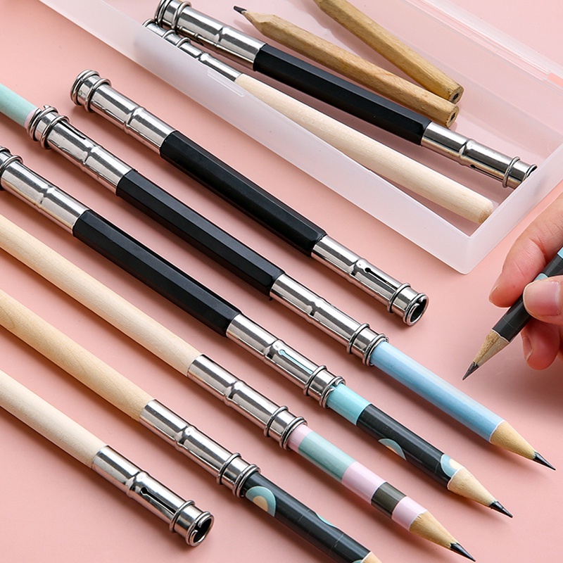 Jual Dual Head Extender Pencil / Pemanjang Pemegang Pensil / Penyambung ...